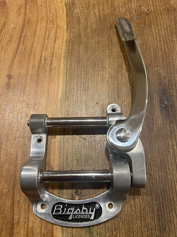 Bigsby B50 Vibrato Tailpiece Assembly - Aluminum 2014 Chrome | Reverb