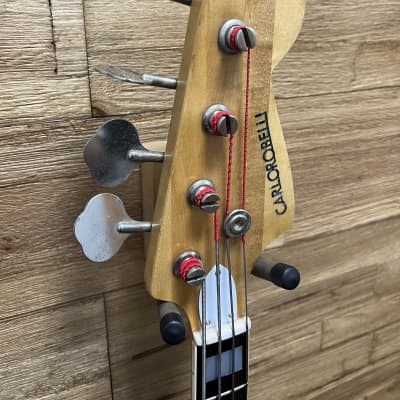 Carlo Robelli Jazz Bass MIJ 1970's Lawsuit headstock - 3- | Reverb