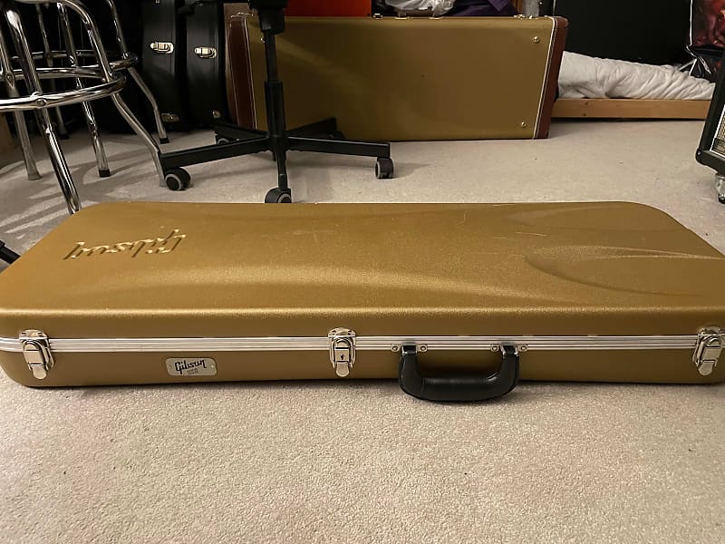 Gibson Limited Edition Gold Hard Case - Gold | Reverb UK