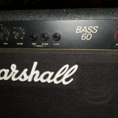Marshall Bass 60 5506 60 Combo Amplifier Rare 1980s | Reverb