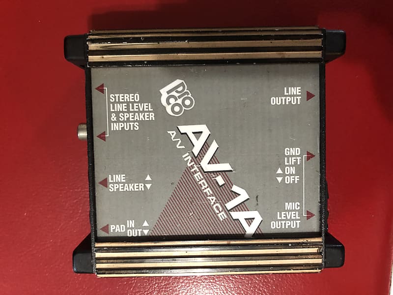 ProCo Av-1a | Reverb