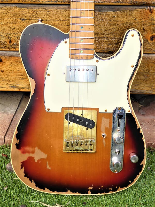 DY Guitars Andy Summers tribute relic tele body PRE-BUILD | Reverb