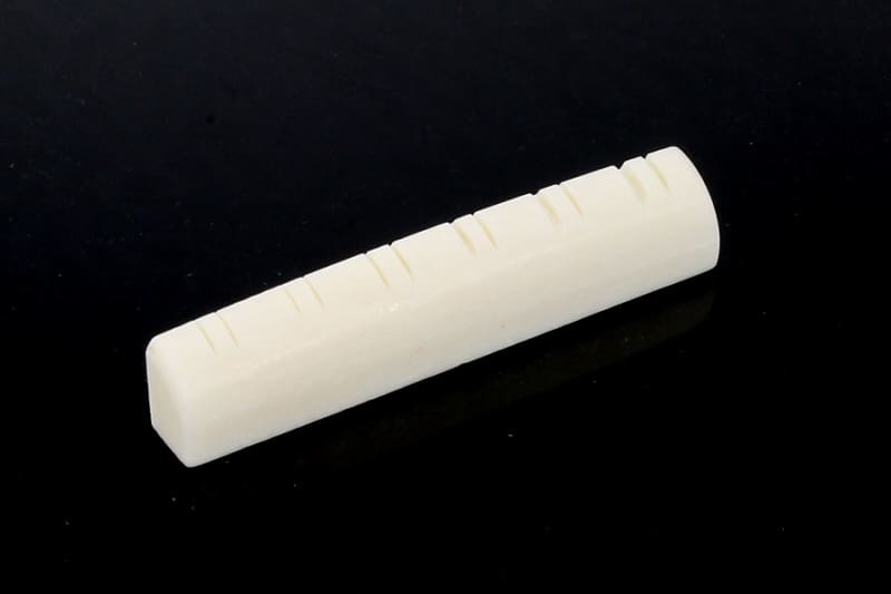 Slotted Bone Nut For 12-String Electric Guitars, 1-5/16" | Reverb