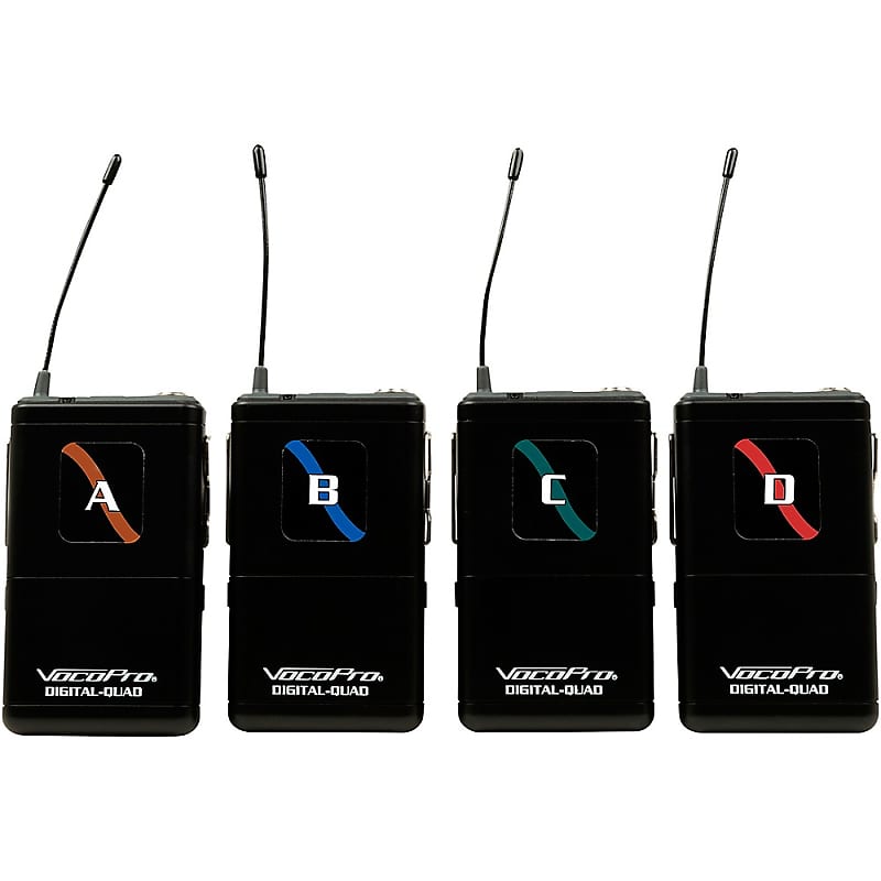 VocoPro FIELD-QUAD-B Portable 4 Lavalier | Reverb