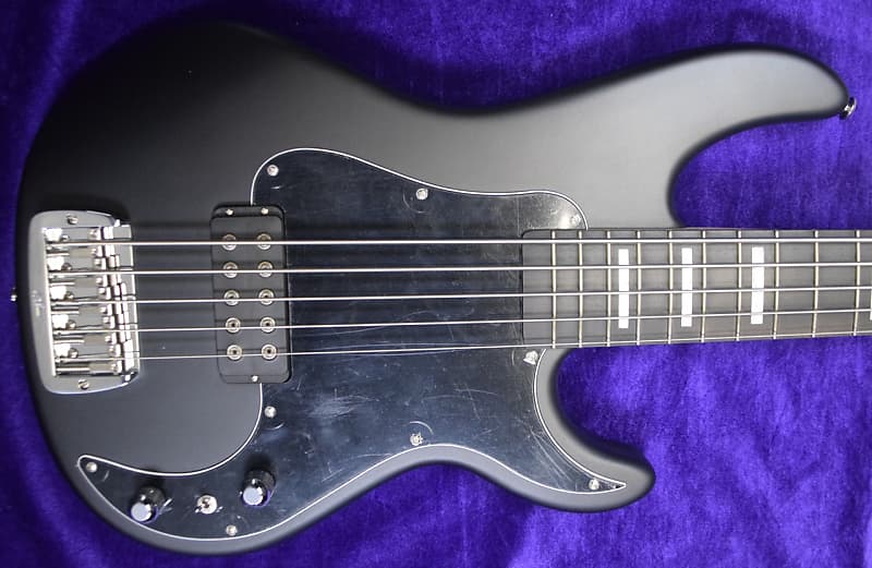 G&L Kiloton 5, Jet Black Frost w/ Ebony *IN STOCK* | Reverb