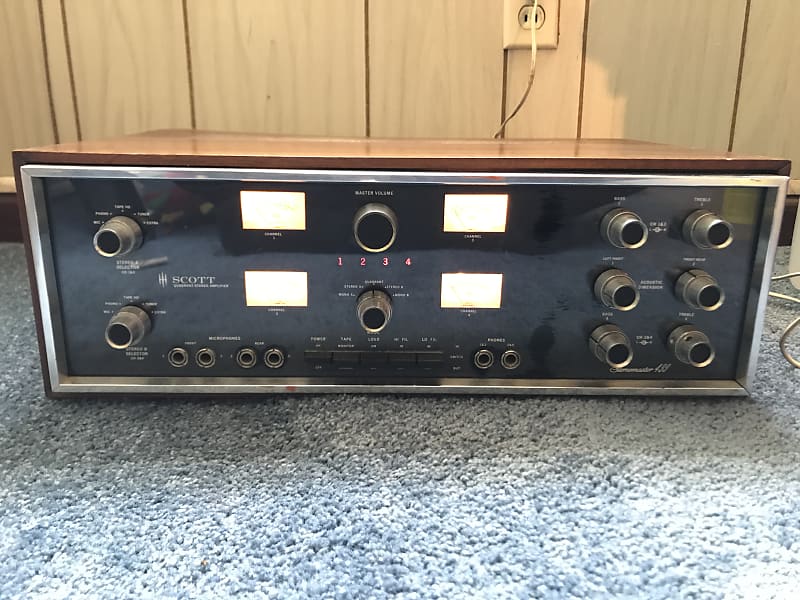 Scott Stereomaster 499 Quadrant Stereo Amplifier | Reverb
