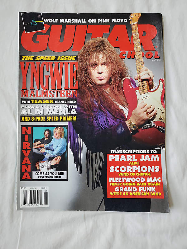 Guitar School Magazine Back Issue May 1992 | Reverb