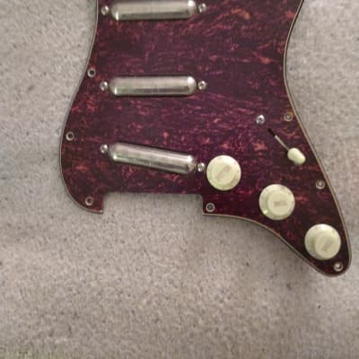 Fender Stratocaster Tortoise Shell pickguard loaded with | Reverb