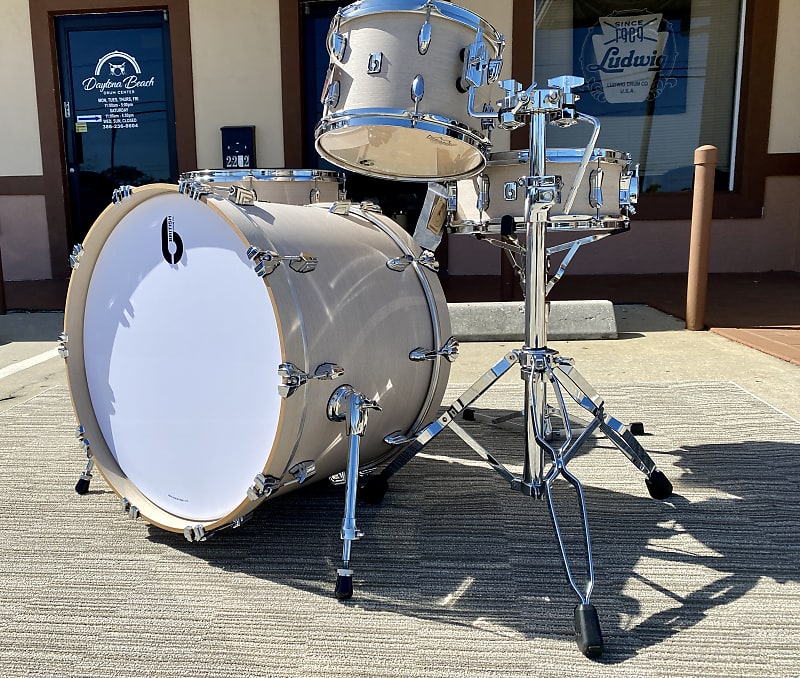 British Drum Company Legend 4pc Drum Set - Whitechapel | Reverb
