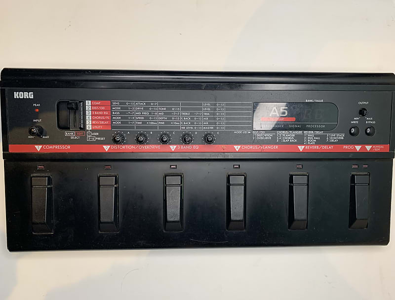 Korg A5 guitar | Reverb