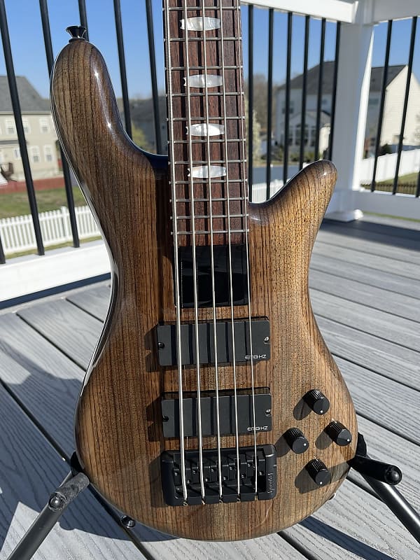 Spector 2011 Rebop5 DLX EX 5-String Bass - Rare Zebrawood | Reverb