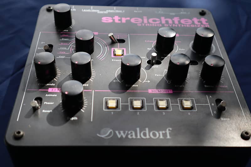 Waldorf Streichfett String Synthesizer 2019 - Present - Black | Reverb