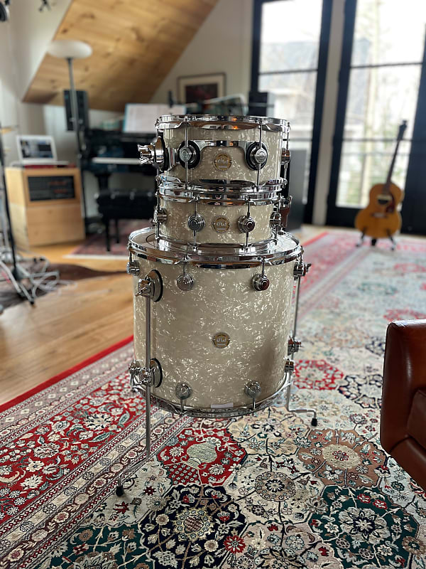 DW Signature series cocktail kit 2005 - vintage marine pearl | Reverb