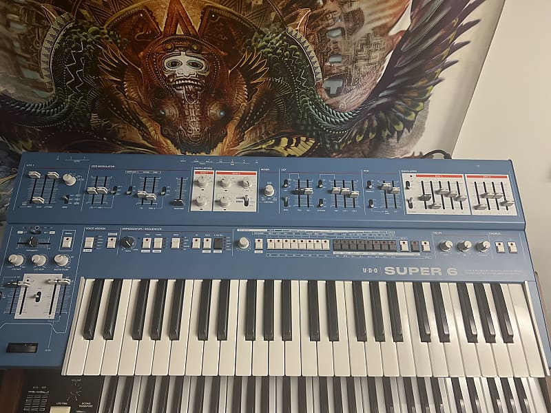 UDO Audio Super 6 12-Voice Polyphonic Binaural Analog-Hybrid | Reverb