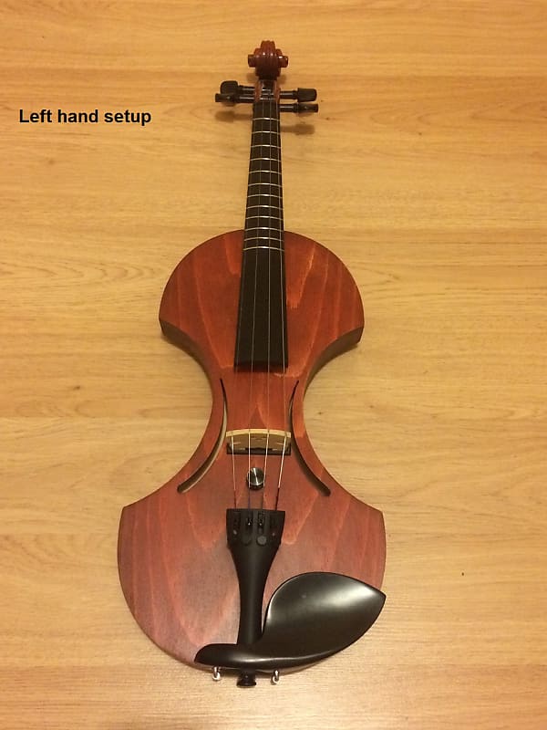 Violin. Fretted electric with left hand setup. | Reverb