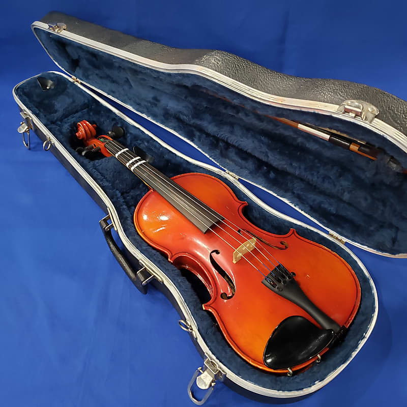 Glaesel V130E3 3/4 Violin w/ Case, Bow, and Accessories | Reverb