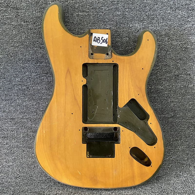 Solid Alder Wood Guitar Stratocaster Strat Style Body | Reverb
