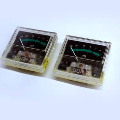 Vintage analog VU-Meter PAIR for compressor | Reverb