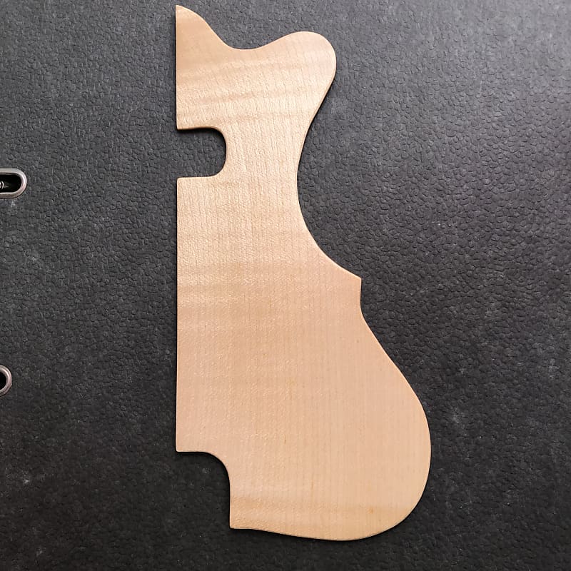 Pickguard Hofner style - blonde - bar pickup sparing 457 456 | Reverb
