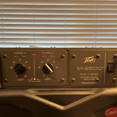 Peavey M-2600 Mark V Series Stereo Power Amplifier | Reverb