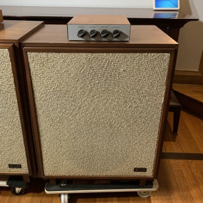 Vintage KLH M-12 Speakers w/ External Crossover Contour | Reverb