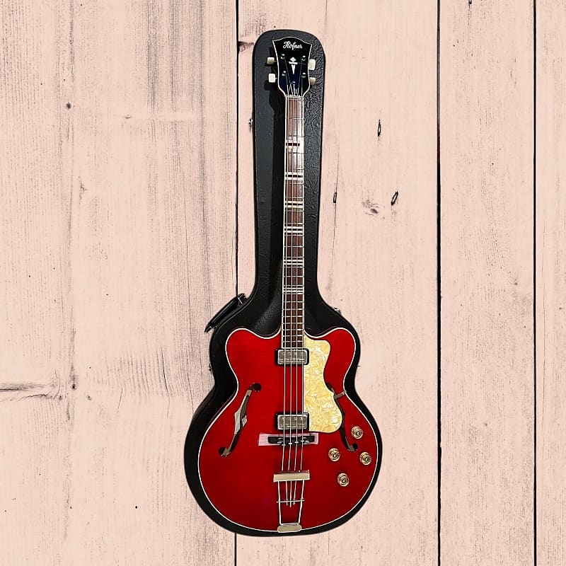Hofner Contemporary Verythin Series Bass with Case 2022 - | Reverb