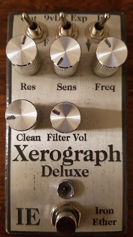 Iron Ether Xerograph Deluxe 2010s Silver/Grey | Reverb