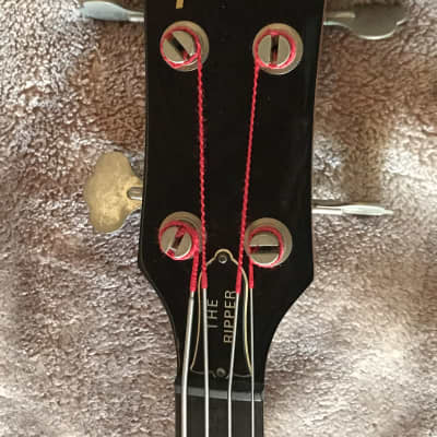 Gibson The Ripper fretless 1979 - Black | Reverb