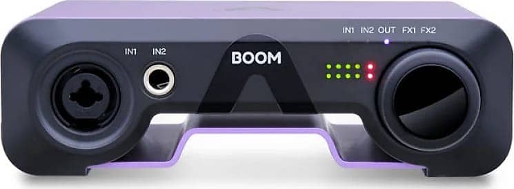 2x2 USB Type-C Audio interface with Built in Hardware DSP FX | Reverb