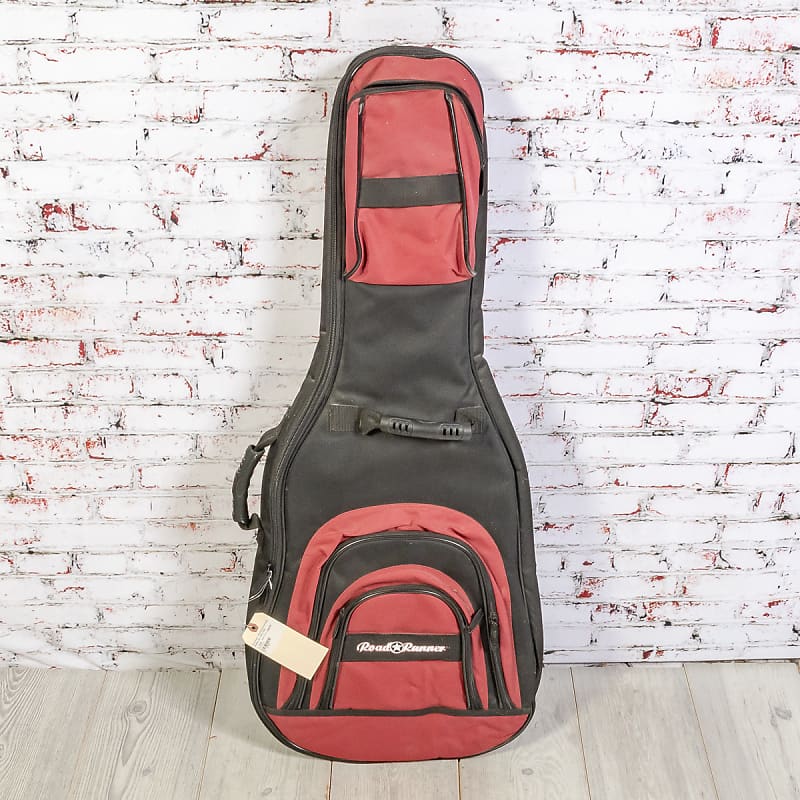Road Runner - Wide Body Electric Guitar Gig Bag, Red - x6513 | Reverb