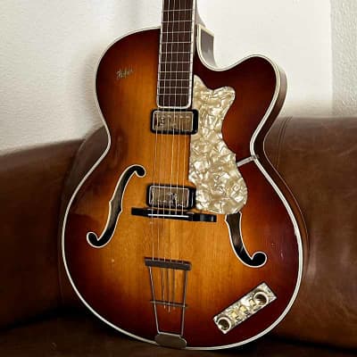Hofner 457/S/E2 1961 - Sunburst | Reverb