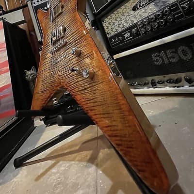 Kiesel V220 2017 Trans Orange Cali Burst w/OHSC | Reverb