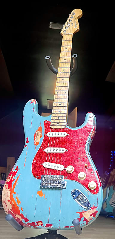 Fender Squire II Mid 90s - Relic | Reverb