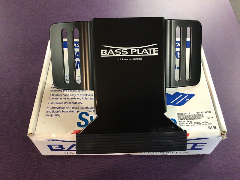 Used Basic Beat BASS PLATE PEDAL DOCK Drum Hardware | Reverb