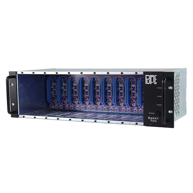 Purple Audio Sweet Ten-Slot 500 Series Rack #0000844 (Used) | Reverb