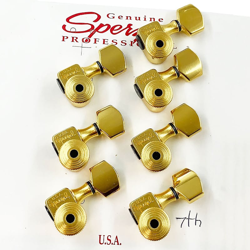 NEW USA Sperzel 7-String Trim-Lok Set Tuner Locking Key w/ | Reverb