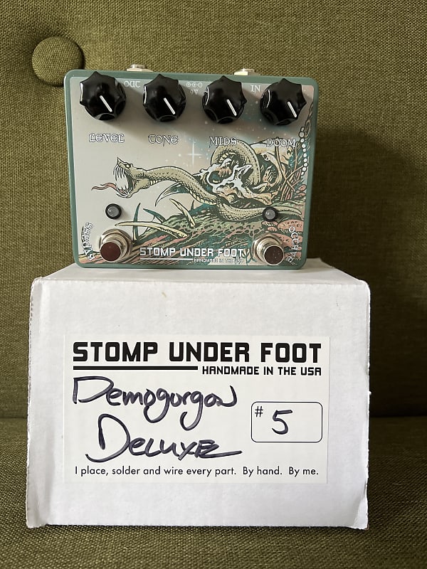 Stomp Under Foot Demogorgon Deluxe 2020 - Green | Reverb