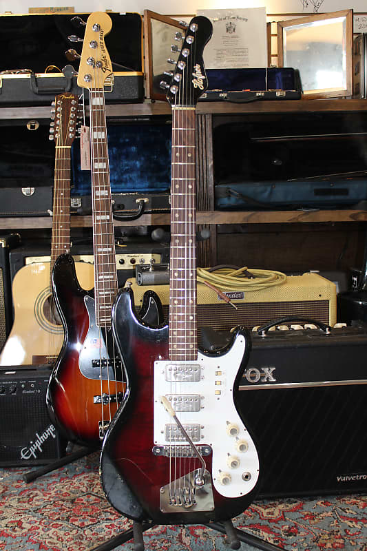 Hofner 173 1960s Black/Cherry Sunburst | Reverb