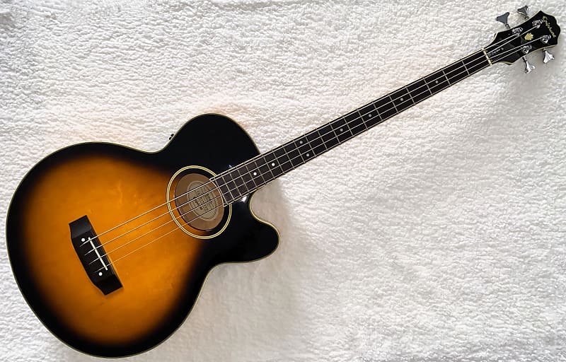 Epiphone Bass Electric Acoustic Rare El Capitan | Reverb Australia