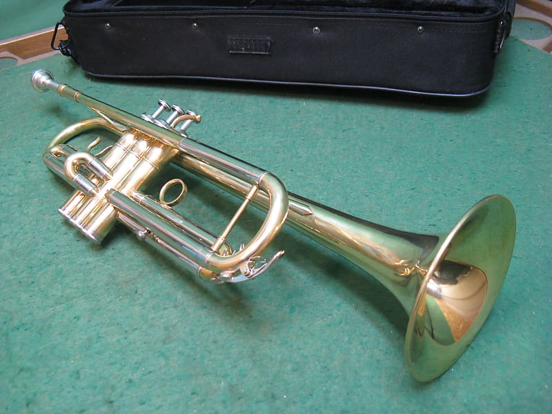 Jean Paul Student Trumpet Raw Brass - Reconditioned - Case | Reverb