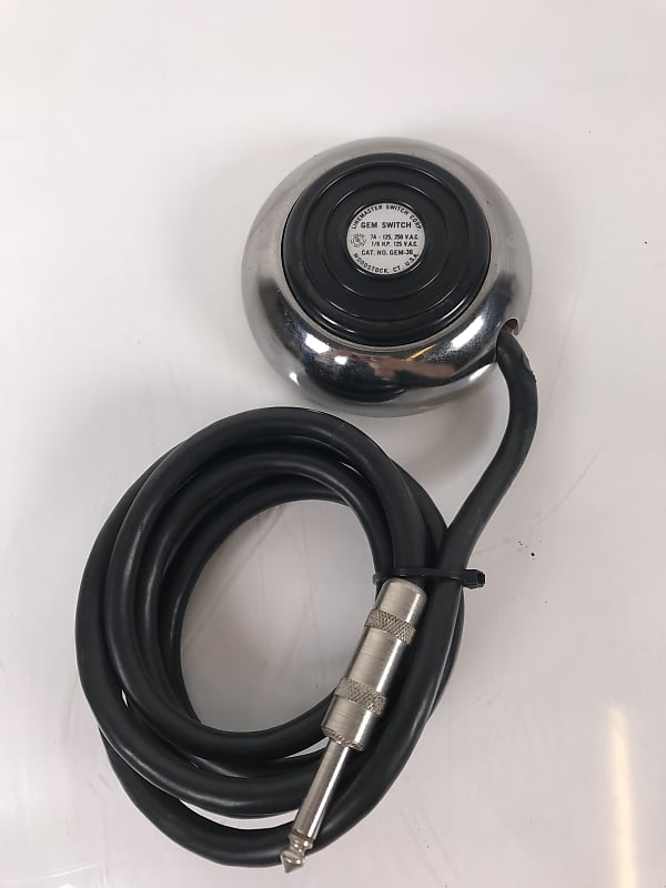 Linemaster Switch Corp. Gem-36 Switch Footswitch | Reverb