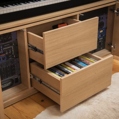 AZ Studio Workstations Grand Keyboard Storage Cabinet | Reverb