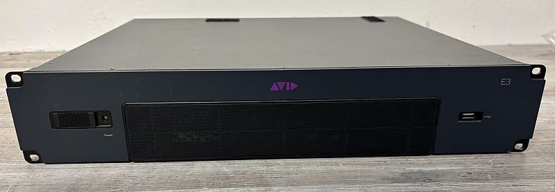 Avid E3 Engine 2U Rack Mounted HDX Powered Engine for S3L | Reverb