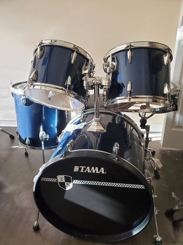 Tama Imperialstar - Midnight blue 5 piece kit | Reverb