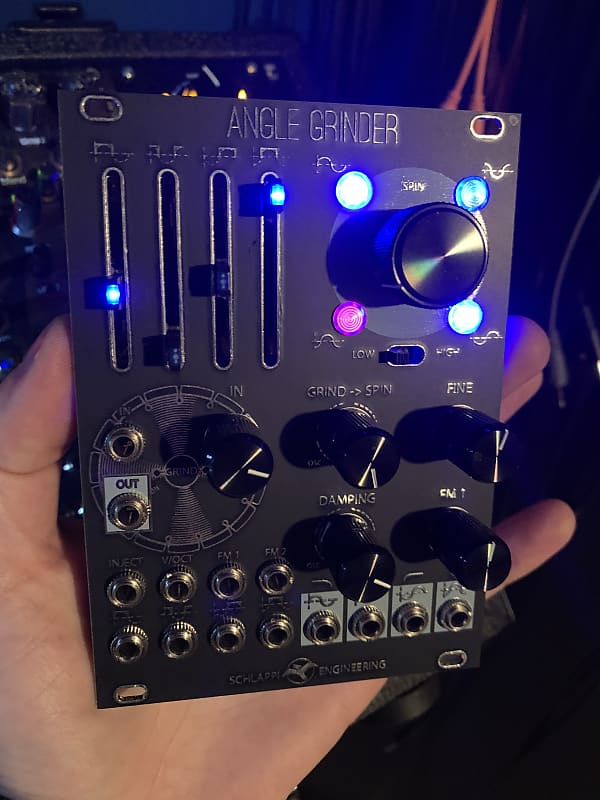 Schlappi Engineering Angle Grinder (both black and silver | Reverb