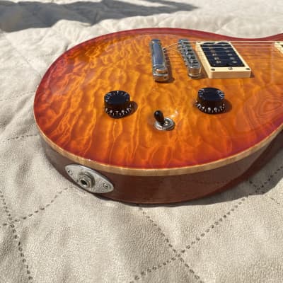 David Thomas McNaught Vintage Double Cut - Cherry Sunburst w | Reverb