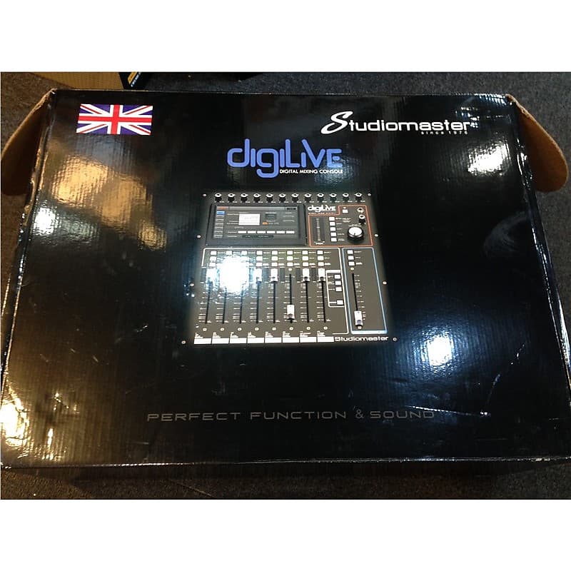 Studiomaster DigiLivE 16 Mixer Digital Mixing Console Desk | Reverb