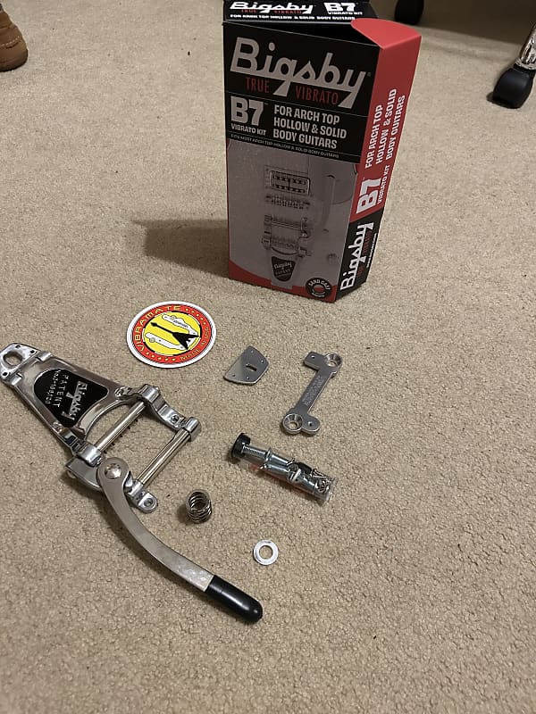 Bigsby B7 & Vibramate V7 - Polished Chrome | Reverb