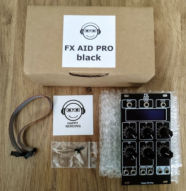 Happy Nerding Fx Aid Pro Black | Reverb
