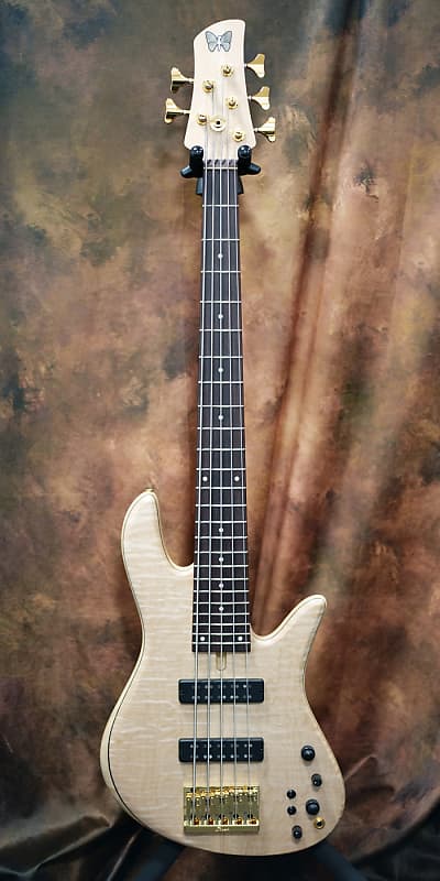 Fodera Emperor 5 Standard Special Flame Maple | Reverb